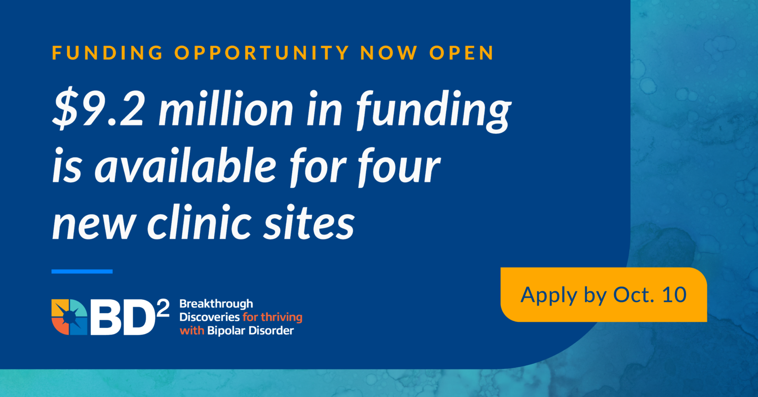 Breakthrough Discoveries for Thriving with Bipolar Disorder (BD²)