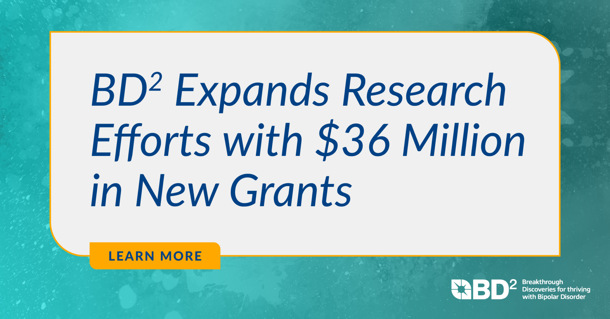 Breakthrough Discoveries for Thriving with Bipolar Disorder (BD²)