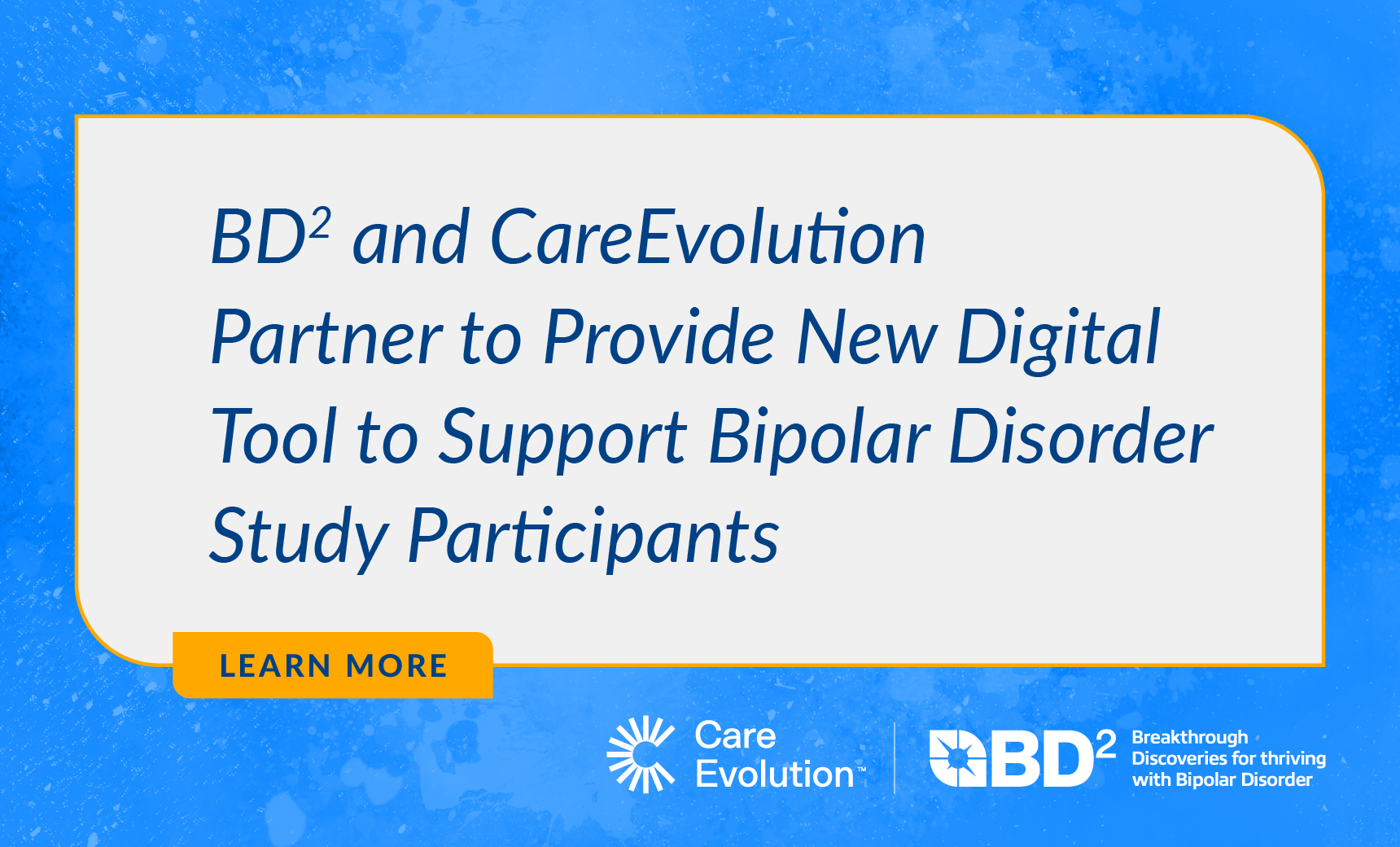Breakthrough Discoveries for Thriving with Bipolar Disorder (BD²)